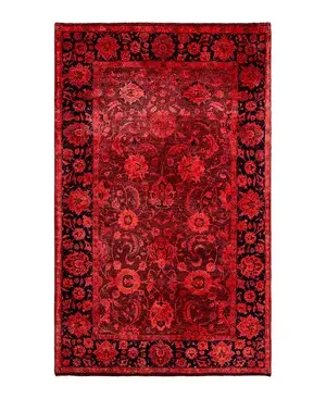 Bloomingdale'S Fine Vibrance M1406 Area Rug, 4'7 X 7'4 - Orange