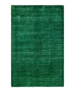 Bloomingdale'S Fine Vibrance M1494 Area Rug, 4'7 X 7'1 - Green