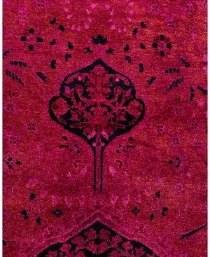 Bloomingdale'S Fine Vibrance M1450 Area Rug, 6'1 X 9'2 - Pink