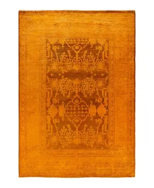 Bloomingdale'S Vibrance M1424 Area Rug, 5'3 X 7'6 - Orange