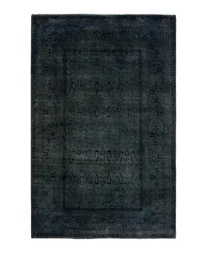 Bloomingdale'S Fine Vibrance M1626 Area Rug, 5'2 X 7'10 - Gray