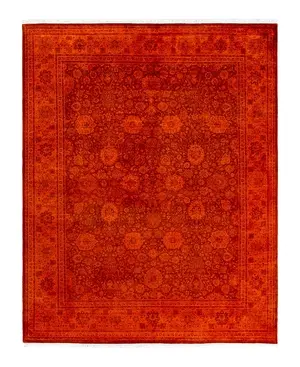 Bloomingdale'S Fine Vibrance M1205 Area Rug, 8'2 X 10'4 - Orange