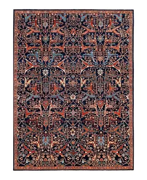 Bloomingdale'S Serapi M1945 Area Rug, 8'11 X 11'10 - Blue