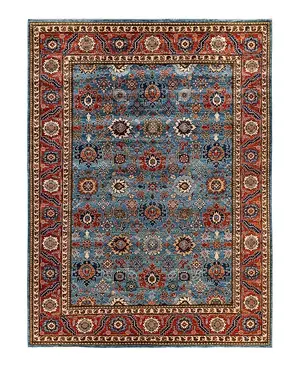 Bloomingdale'S Serapi M1945 Area Rug, 9'3 X 12'3 - Light/blue