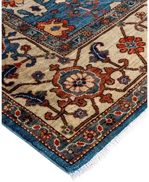 Bloomingdale'S Serapi M1945 Area Rug, 7'11 X 9'10 - Light/blue