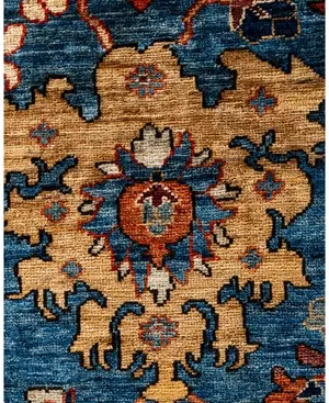 Bloomingdale'S Serapi M1945 Area Rug, 7'11 X 9'10 - Light/blue