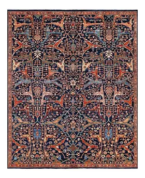 Bloomingdale'S Serapi M1945 Area Rug, 8' X 9'9 - Blue