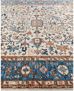 Bloomingdale'S Serapi M1945 Area Rug, 8'1 X 9'10 - Light/grey