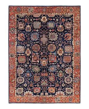 Bloomingdale'S Serapi M1945 Area Rug, 9' X 11'8 - Blue