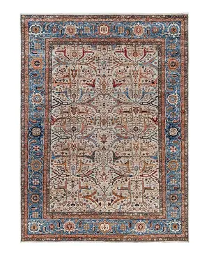 Bloomingdale'S Serapi M1945 Area Rug, 8'11 X 12 - Light/grey