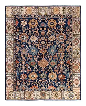 Bloomingdale'S Serapi M1945 Area Rug, 8'1 X 9'9 - Blue