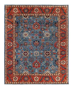 Bloomingdale'S Serapi M1945 Area Rug, 8' X 9'9 - Light/blue
