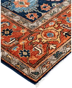 Bloomingdale'S Serapi M1945 Area Rug, 6'3 X 9'2 - Blue
