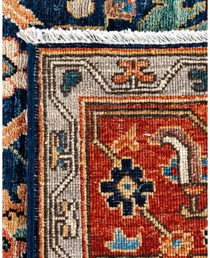 Bloomingdale'S Serapi M1945 Area Rug, 6'3 X 9'2 - Blue