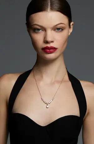 Nadri Beatrix Cubic Zirconia Frontal Necklace