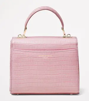 ASPINAL OF LONDON Leather Mayfair Midi Bag
