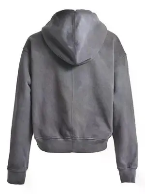 BREATH Zipped Cotton Hoodie