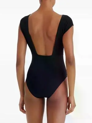 ERES Plunging V-neck One-piece Swimsuit - Black