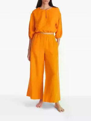 ERES Wide-leg Trousers - Orange