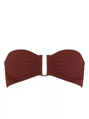 ERES Show Bandeau Bikini Top - Brown
