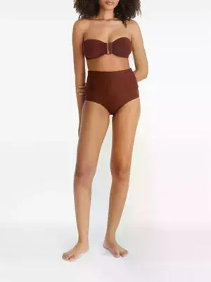 ERES Show Bandeau Bikini Top - Brown