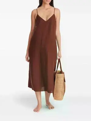 ERES Snob Midi Dress - Brown