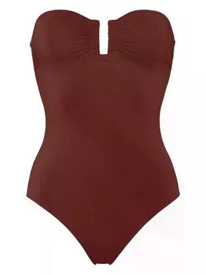 ERES Cassiopée Strapless Swimsuit - Brown