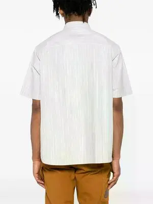 AAPE BY *A BATHING APE Aapenow Moonface-logo Striped Shirt