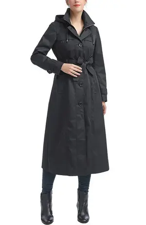 KIMI + KAI Aine Long Rain Coat