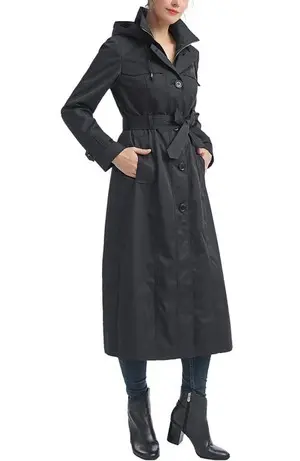 KIMI + KAI Aine Long Rain Coat