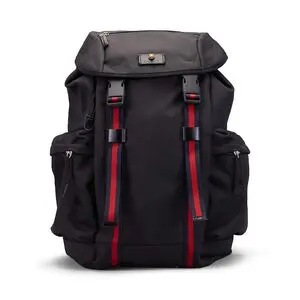 Gucci Techno Backpack Web Drawstring