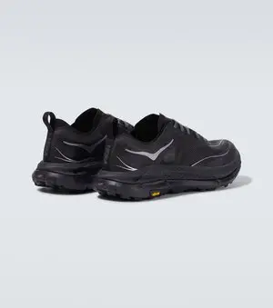 Hoka One One Mafate Speed 4 Lace-up Sneakers - Black