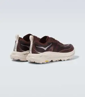 Hoka One One Mafate Speed 4 Lace-up Sneakers - Brown
