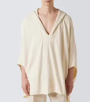 Rick Owens Hooded Cotton Shirt