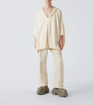 Rick Owens Hooded Cotton Shirt