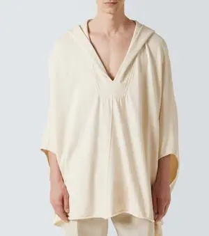 Rick Owens Hooded Cotton Shirt