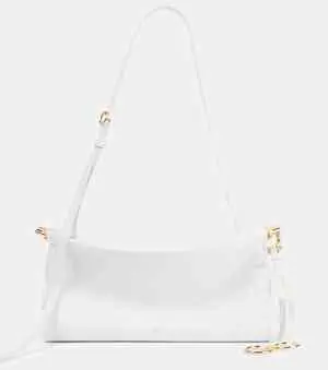 Alaïa Alaïa Le Click East West Small Shoulder Bag White