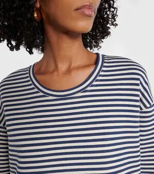 Max Mara Calla Striped Midi Dress