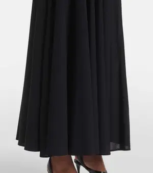 Alaïa Paneled Maxi Dress