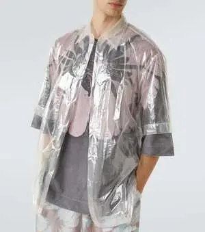 Dries Van Noten Sheer Bowling Shirt