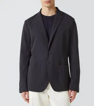 Herno Seersucker Blazer