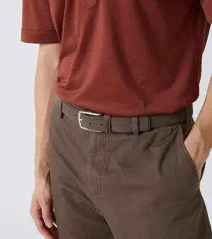 Zegna Suede Belt