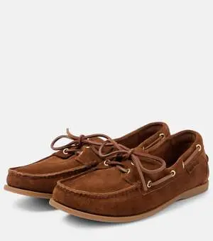 TOM FORD Robin Suede Boat Shoes