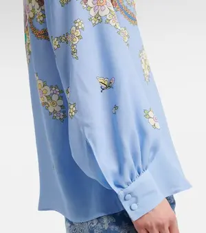 Etro Floral Print Blouse