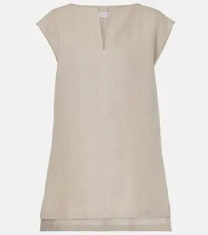 Max Mara Colombo Linen Top