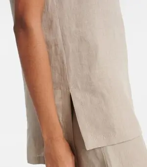 Max Mara Colombo Linen Top