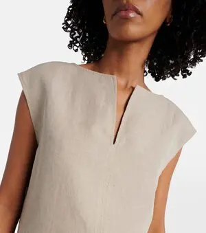 Max Mara Colombo Linen Top