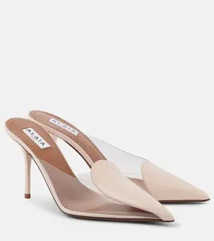 Alaïa Le Cour Abrait 90 Patent Leather Mules