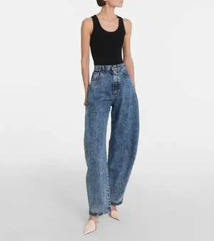 Alaïa Le Cour Abrait 90 Patent Leather Mules