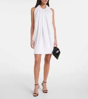 Sportmax Arizona Draped Halterneck Mini Dress